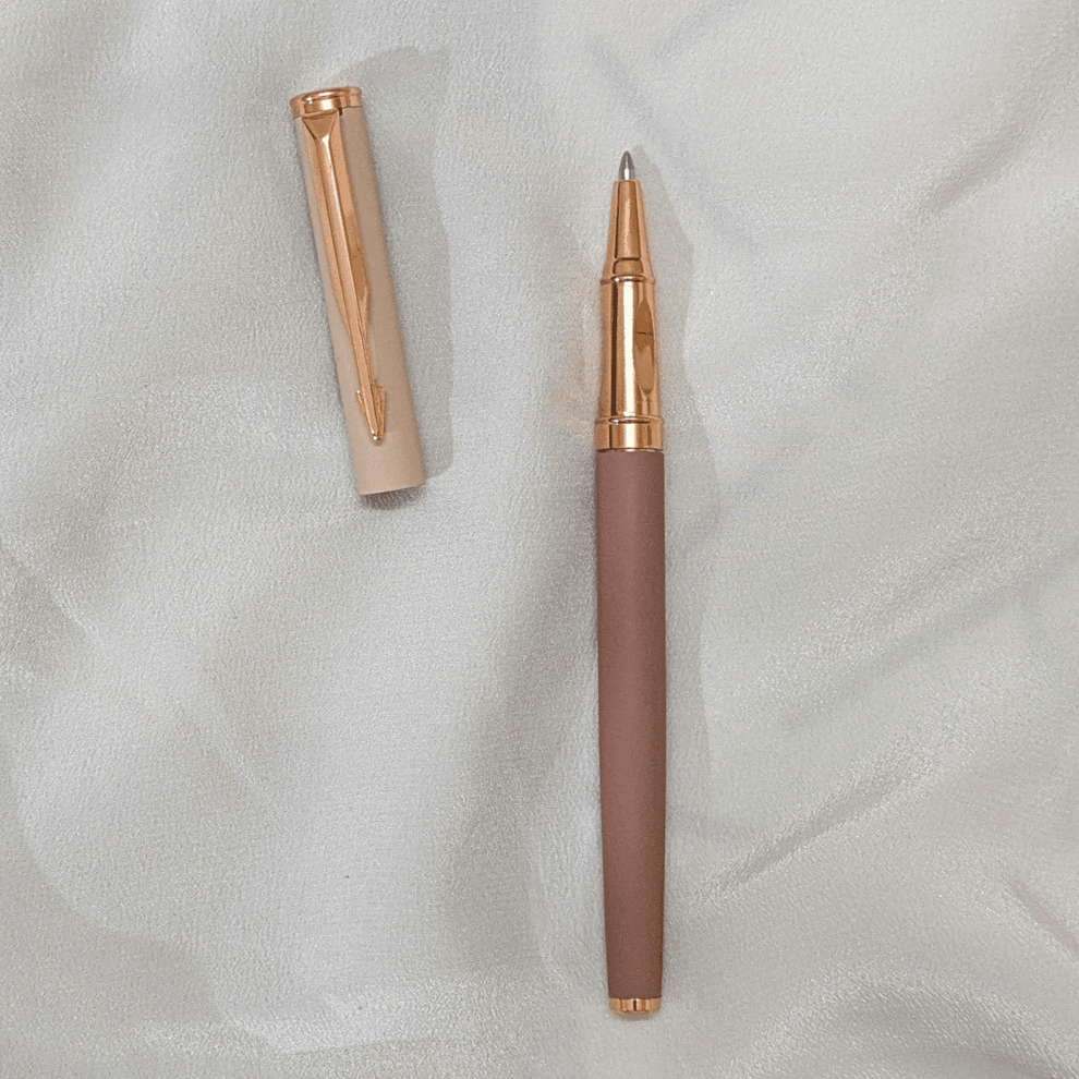 Blush elegance roller Pen – Coral Paper Co.